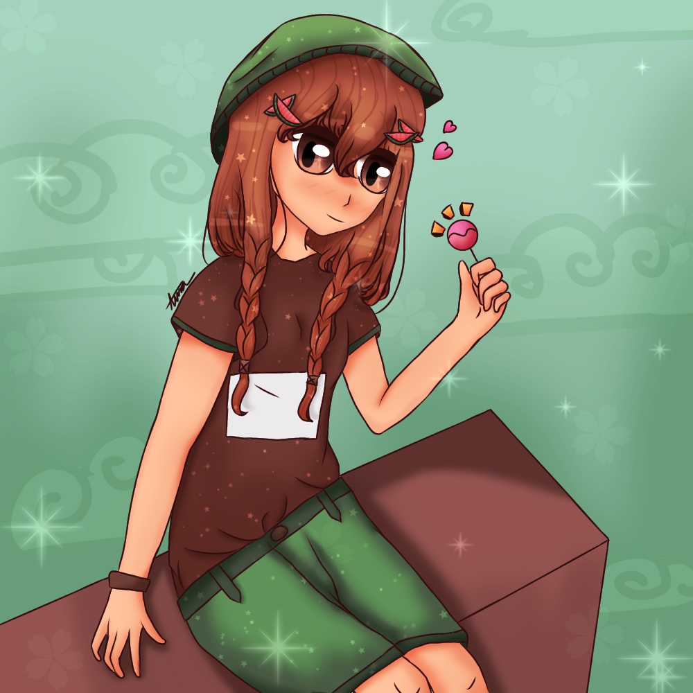 Minecraft Skin Redraw - ibisPaint