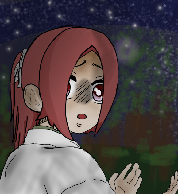 Kamado Kiri.....Niña - ibisPaint