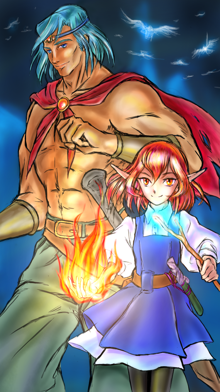 Helck & Anne - ibisPaint