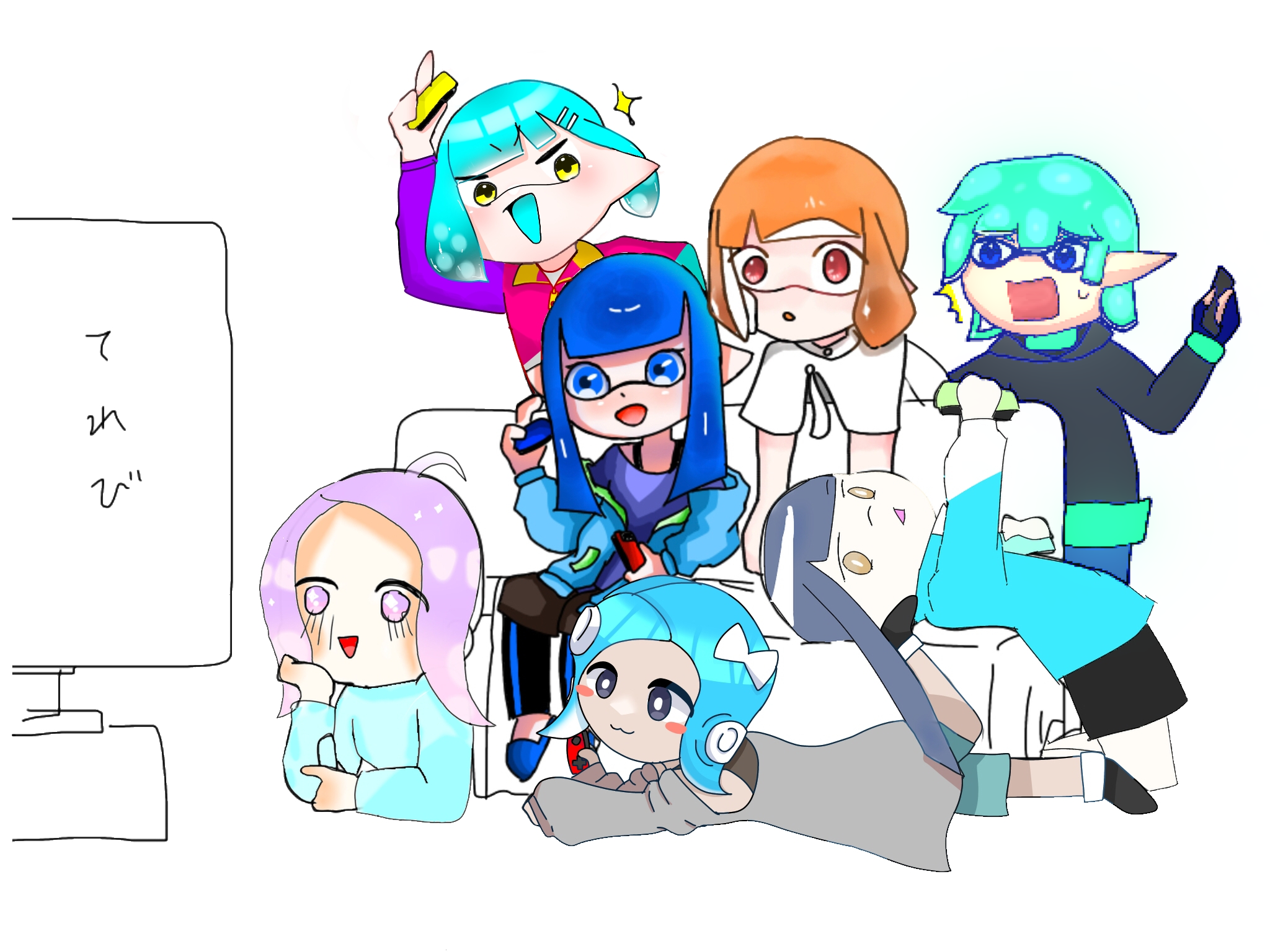 Splatoon Collab - ibisPaint