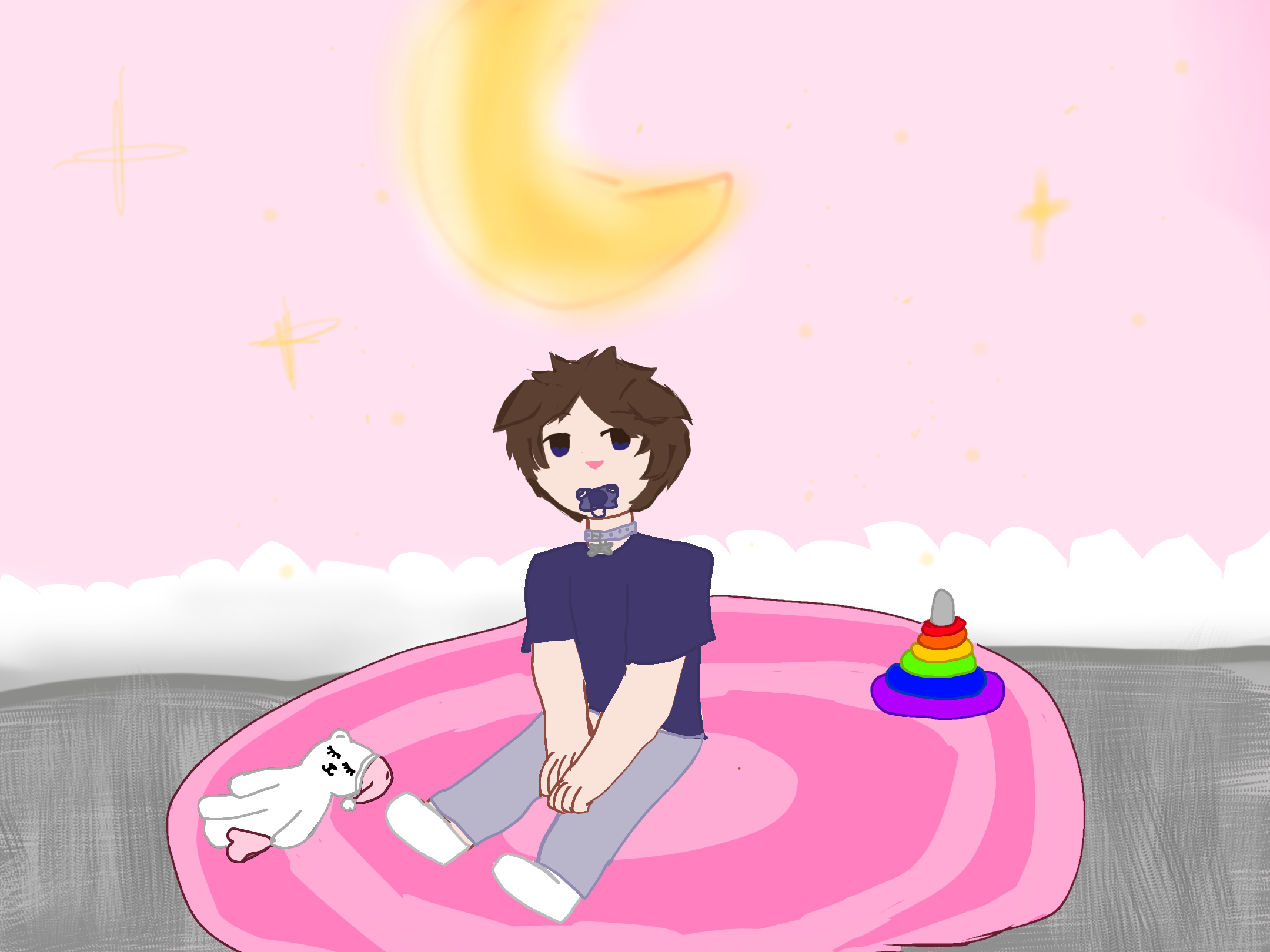 Pet regression! Puppy space!!!! - ibisPaint