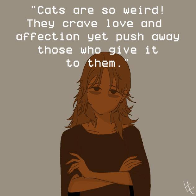 Cats are so weird! - ibisPaint