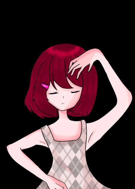 Balerina human doll - ibisPaint