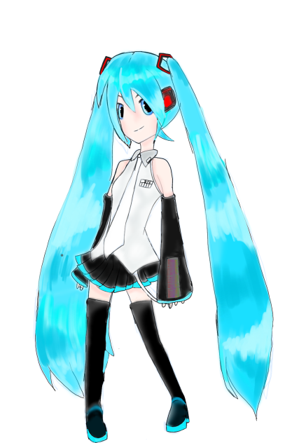 hutsumi miku - ibisPaint
