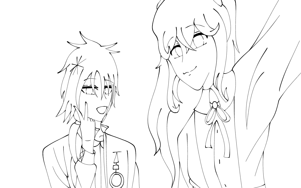 kat and chris - ibisPaint