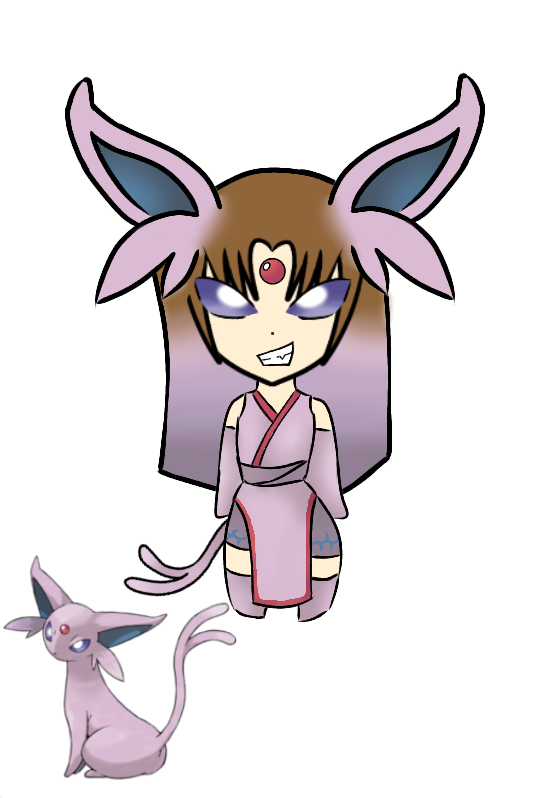 Espeon power up - ibisPaint