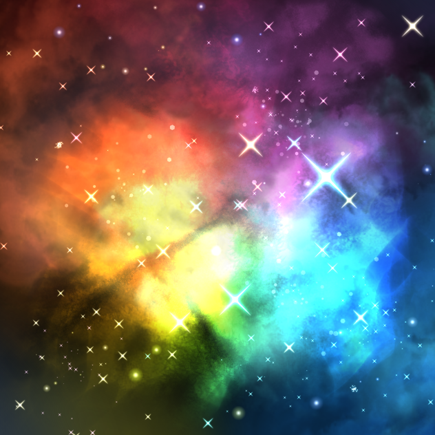 Rainbow Nebula - ibisPaint