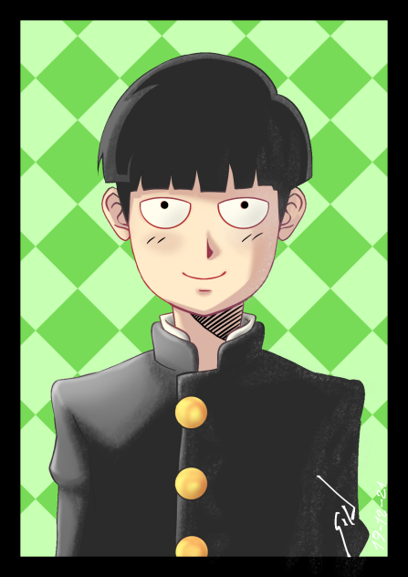Mod Psycho 100 - Shigeo Kageyama - ibisPaint