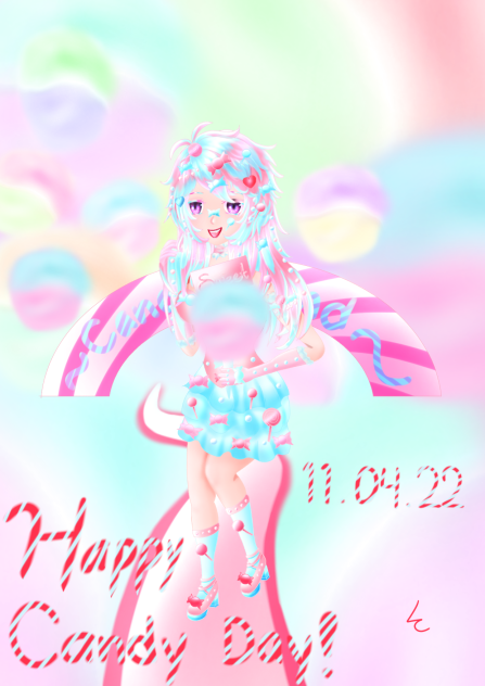 Happy (belated) Candy Day! - ibisPaint