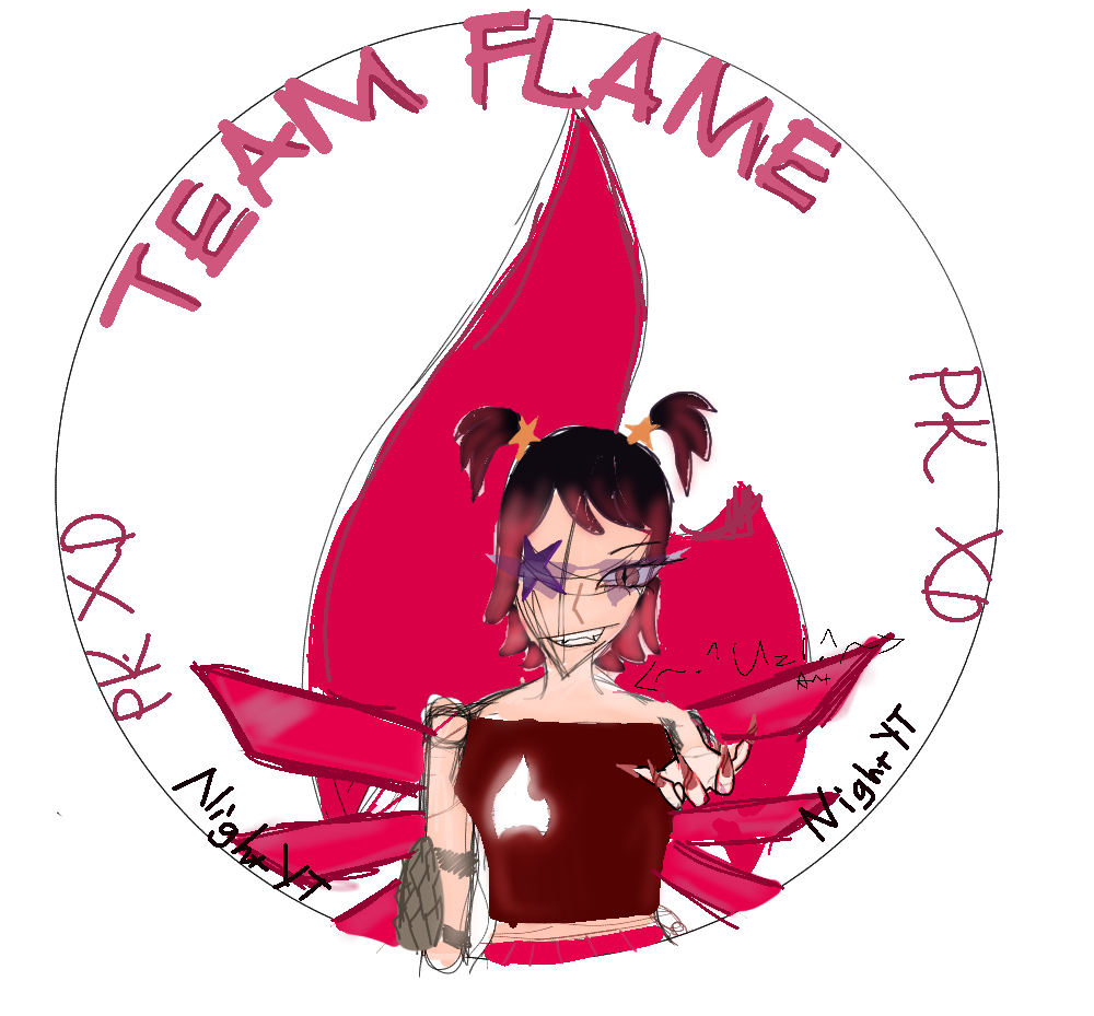 team flame(pkxd) - ibisPaint