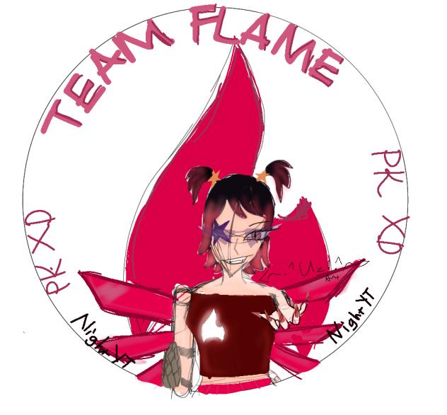 team flame(pkxd) - ibisPaint