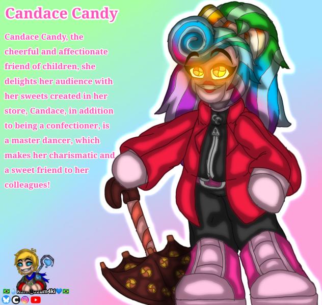 Candace Candy - FNaF FanMade Character - ibisPaint