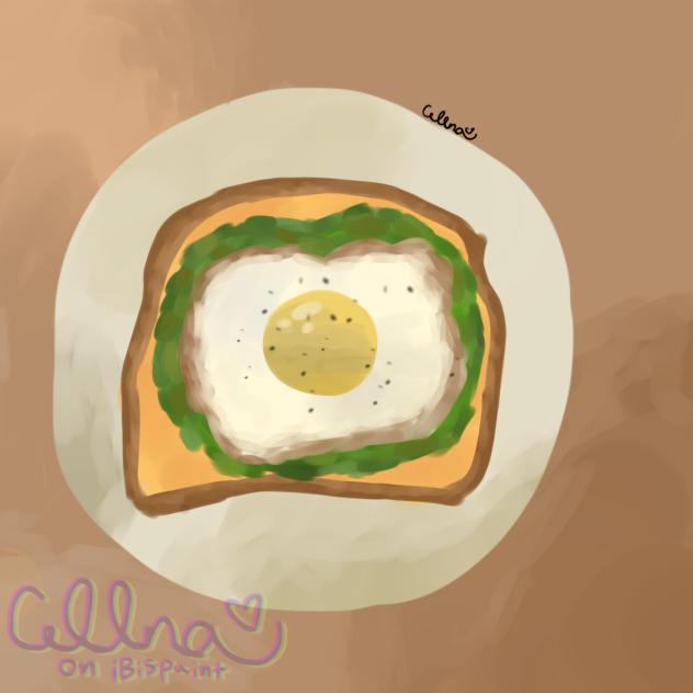 Toast😋 - ibisPaint