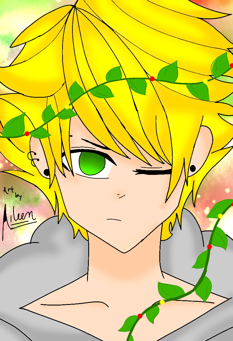 IDLE POSE (speedpaint) - ibisPaint