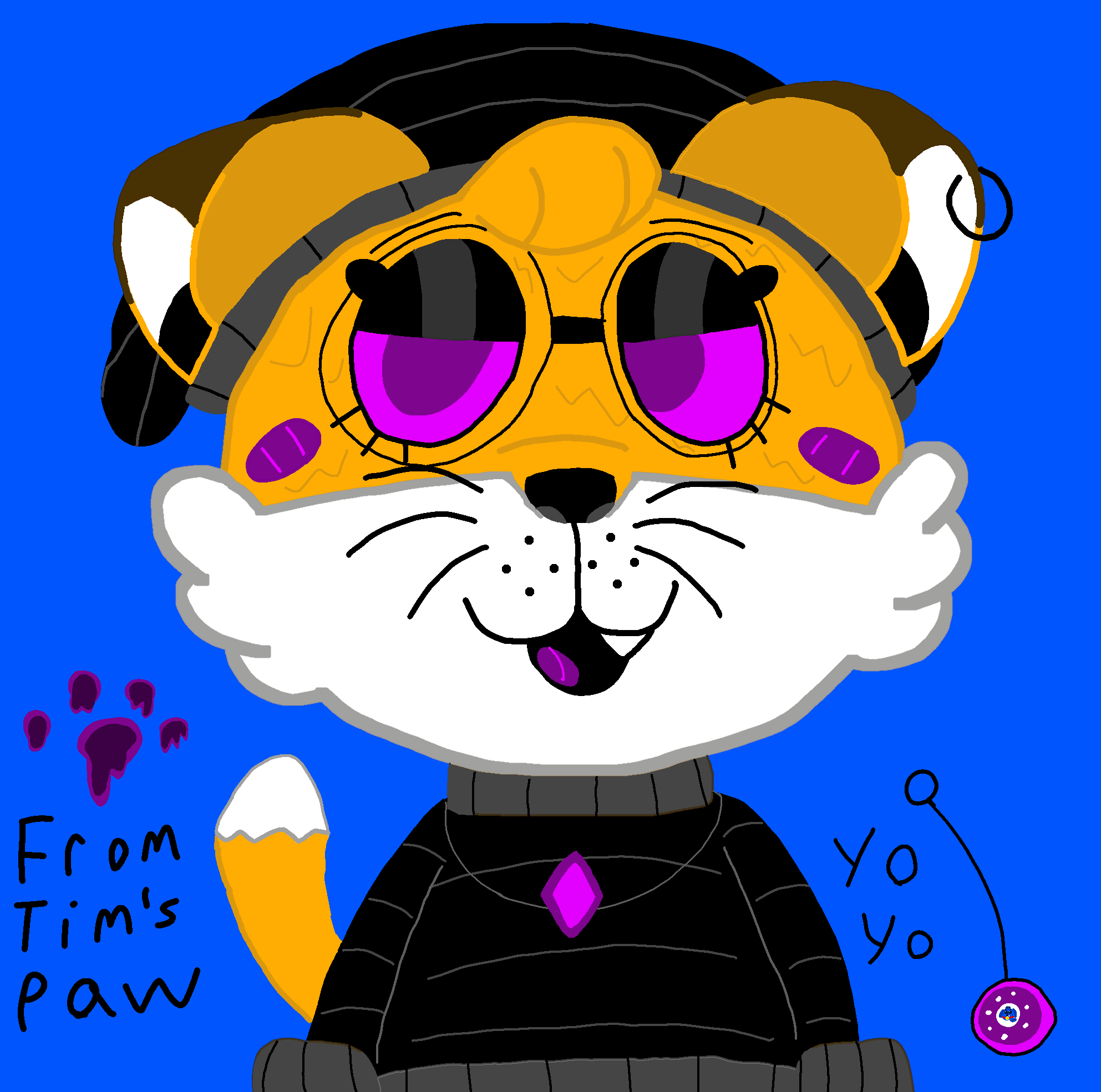 Paw Print Tim - ibisPaint