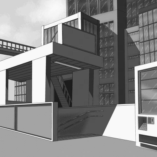 Subway (outside) - ibisPaint