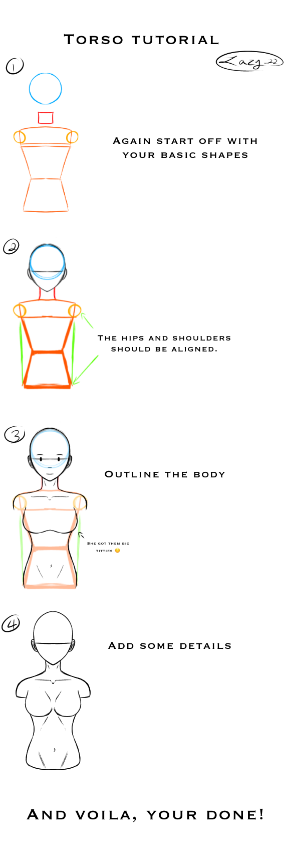 Torso Tutorial!!! - ibisPaint