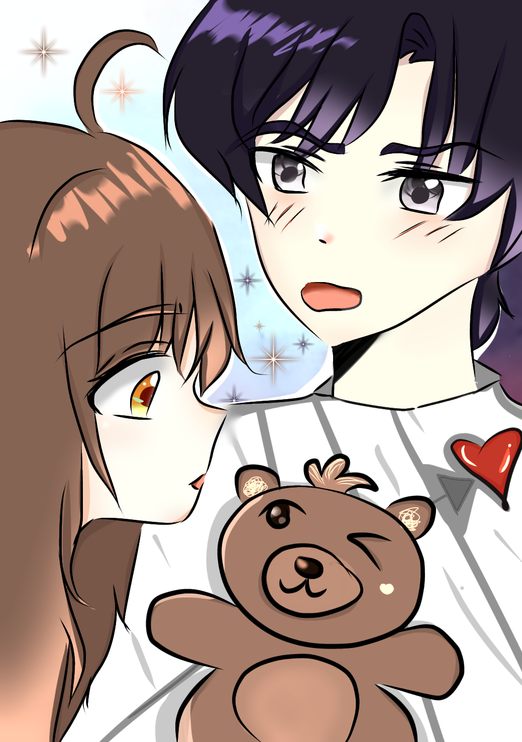 teddy bear - ibisPaint