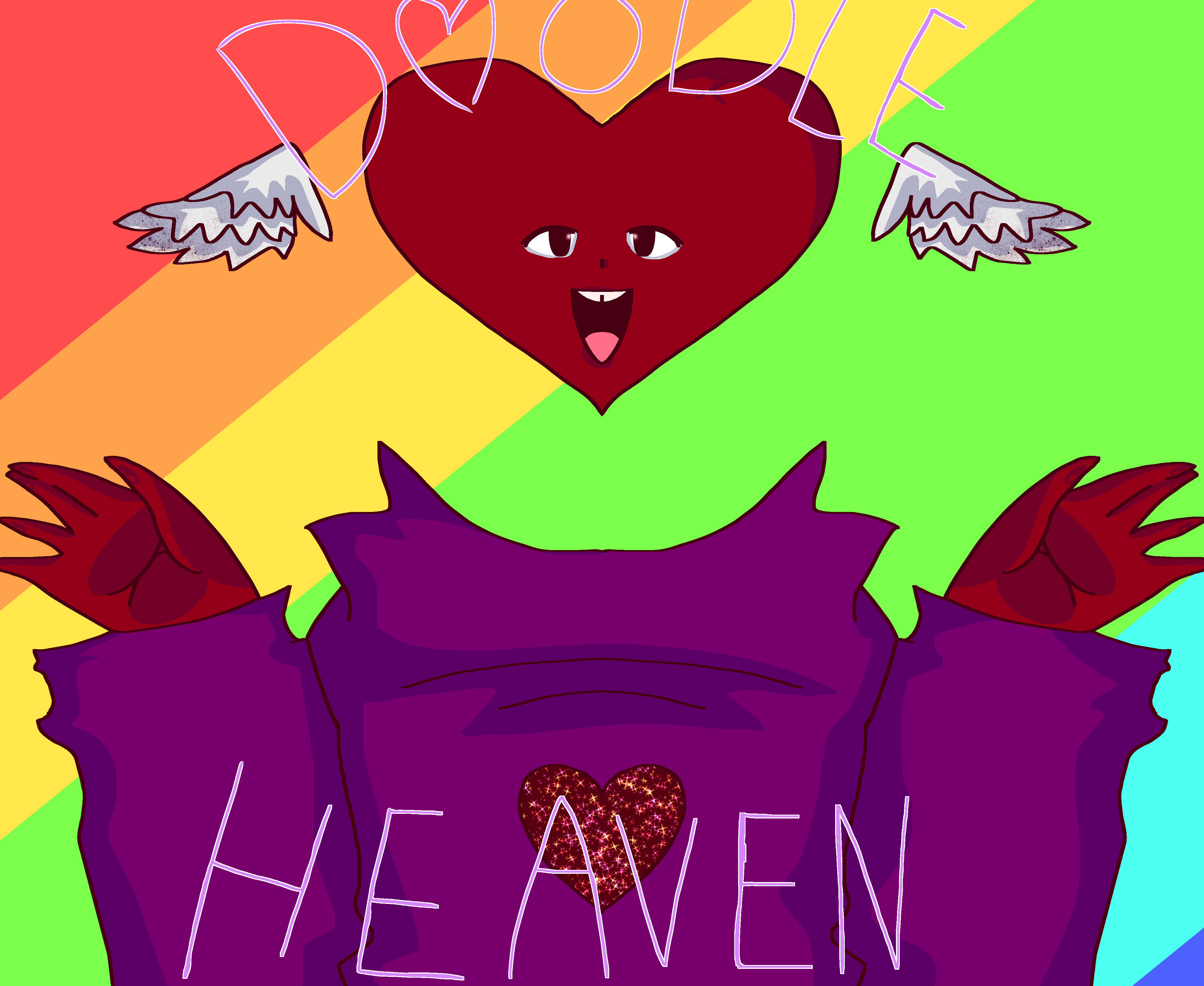 Doodle heaven fanart! - ibisPaint