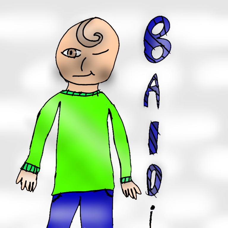 Baldi basics fan art (baldi) - ibisPaint