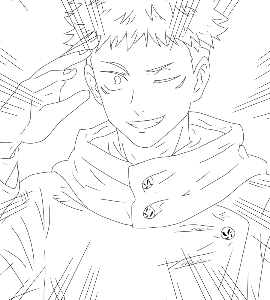 ITADORI(LineArt) - ibisPaint