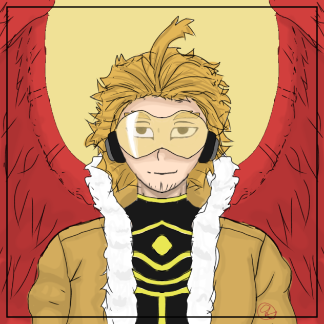 mha-bnha-Hawk-speed paint- - ibisPaint