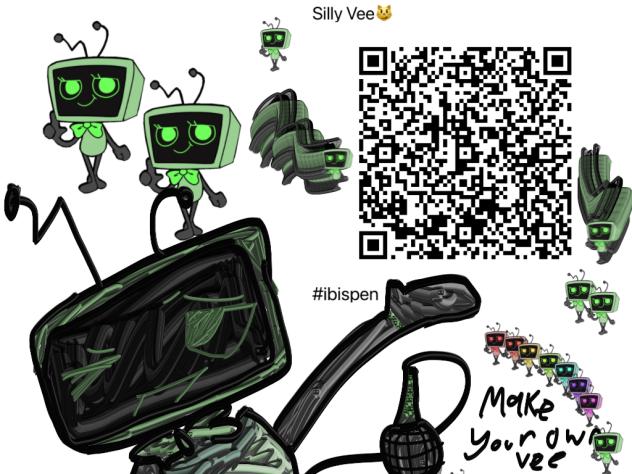 silly Vee brush! - ibisPaint