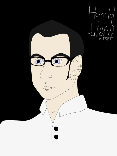 Harold Finch Person of Interest - ibisPaint