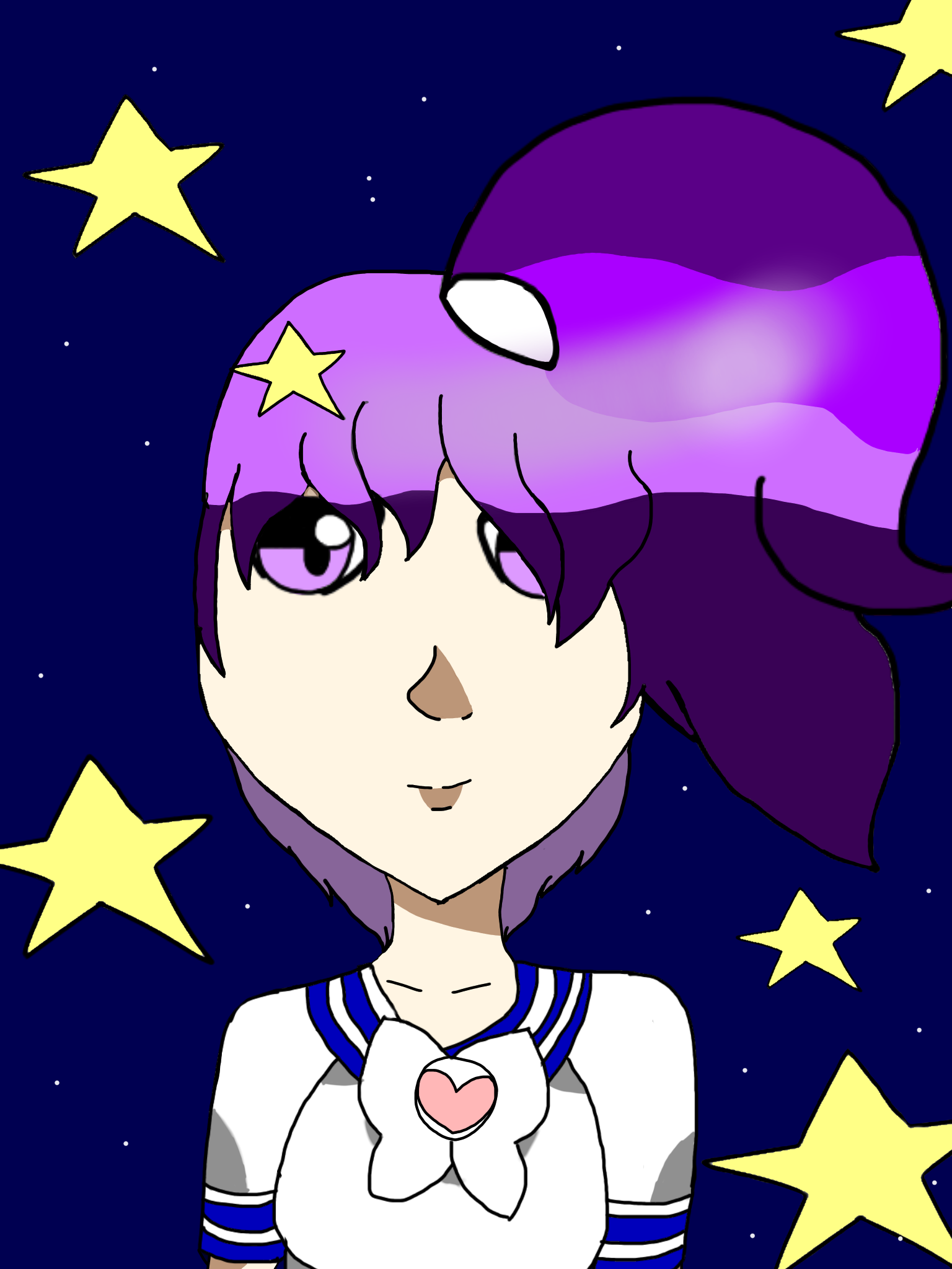 Galaxy High School Girl - ibisPaint