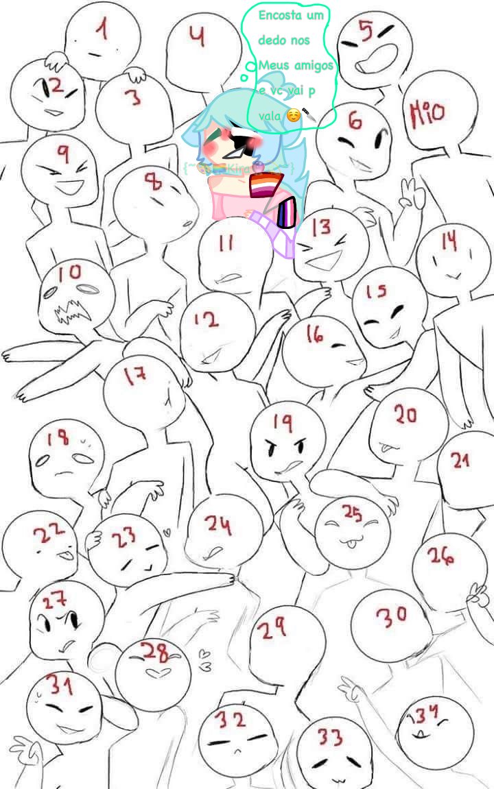 Collab Melhores Amigos - ibisPaint