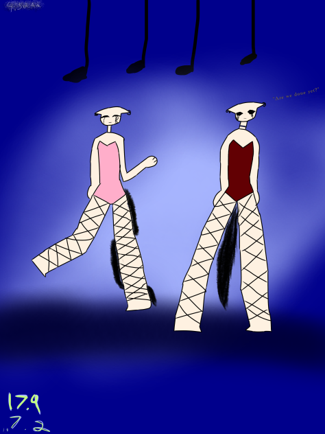 Catbois in costumes - ibisPaint