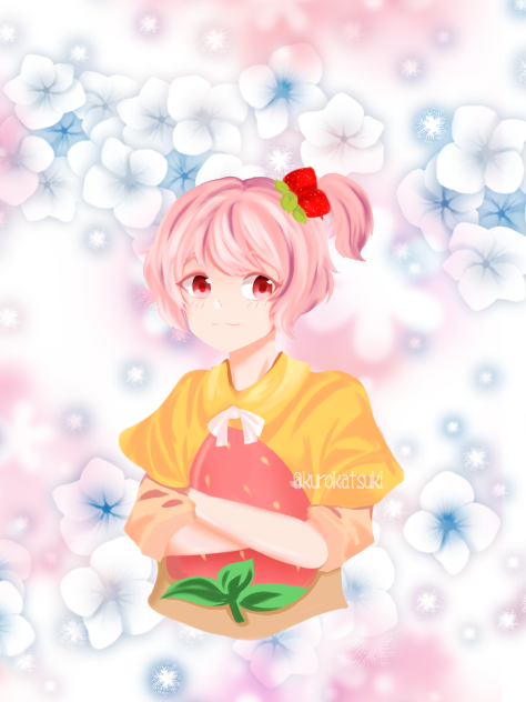 strawberry crepe oc - ibisPaint