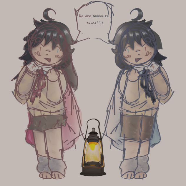 opposide twins - ibisPaint