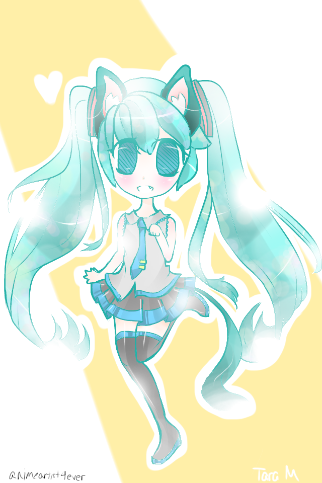 Kitten Miku - ibisPaint