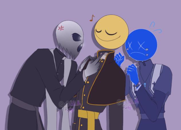 Grace trio (dozer, litany, kookoo) - ibisPaint