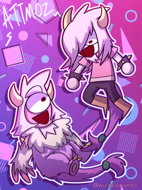 Me and my hooman - ibisPaint