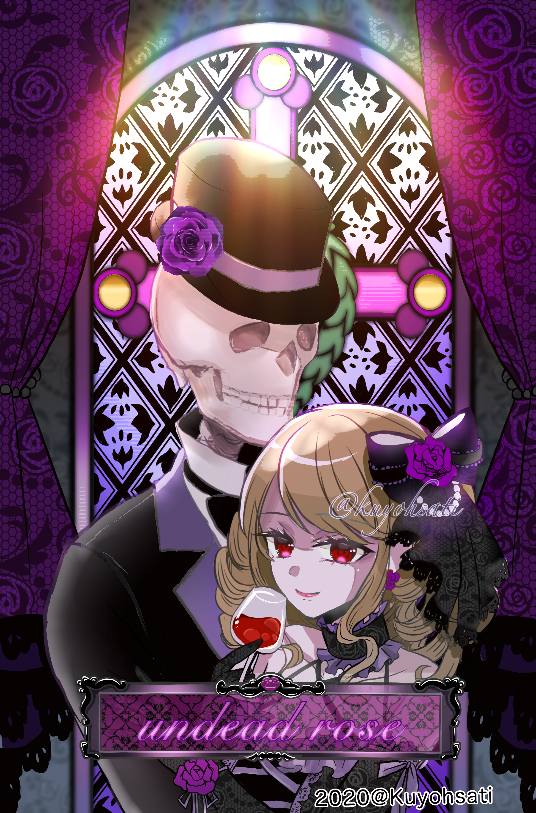 undead rose - ibisPaint