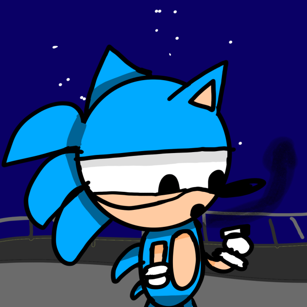 sonic smikes - ibisPaint