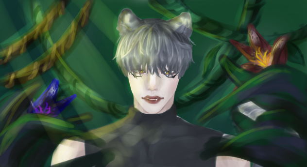 🐅white tiger - ibisPaint