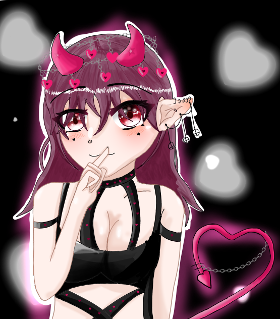 demon girl thing - ibisPaint