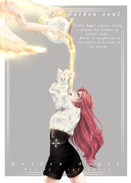 golden soul . - ibisPaint
