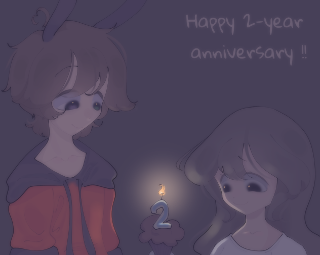 2-year friendship anniversary - ibisPaint
