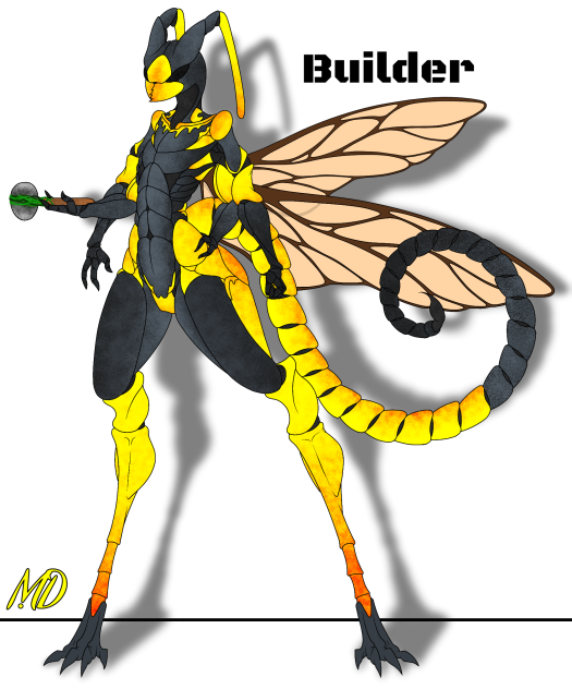 The wasp builder - ibisPaint
