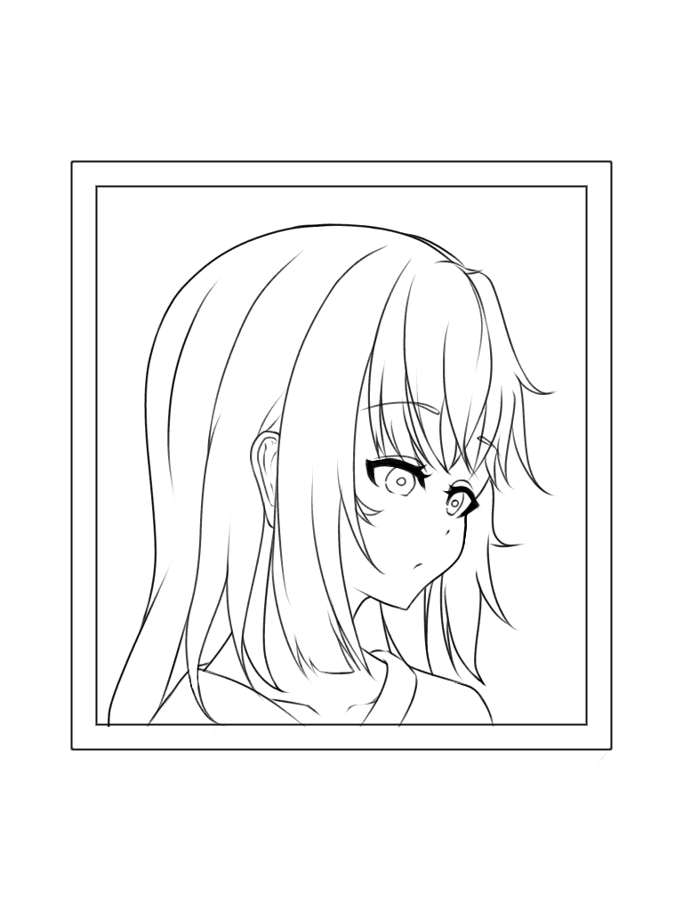 Lush Green Line Art - ibisPaint