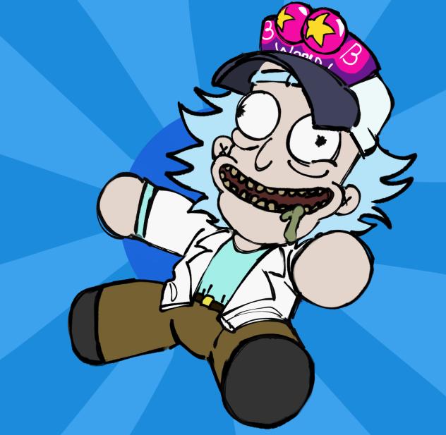 we're going to boobworld morty - ibisPaint