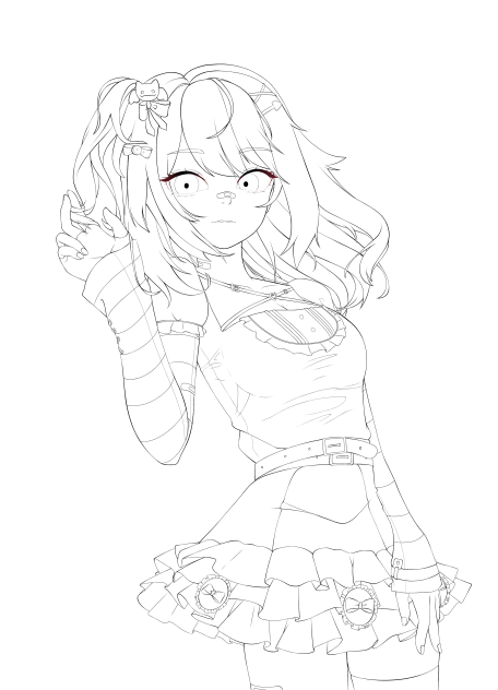 trytryagain_ DTIYS Lineart - ibisPaint