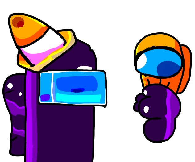 Black imposter ‏ He wants to bake orange - ibisPaint