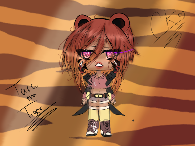 Tarah the tiger - ibisPaint