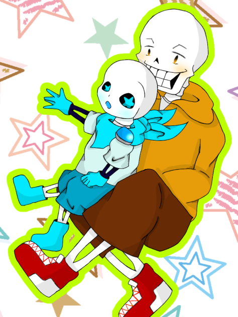 お絵描き32 underswap - ibisPaint