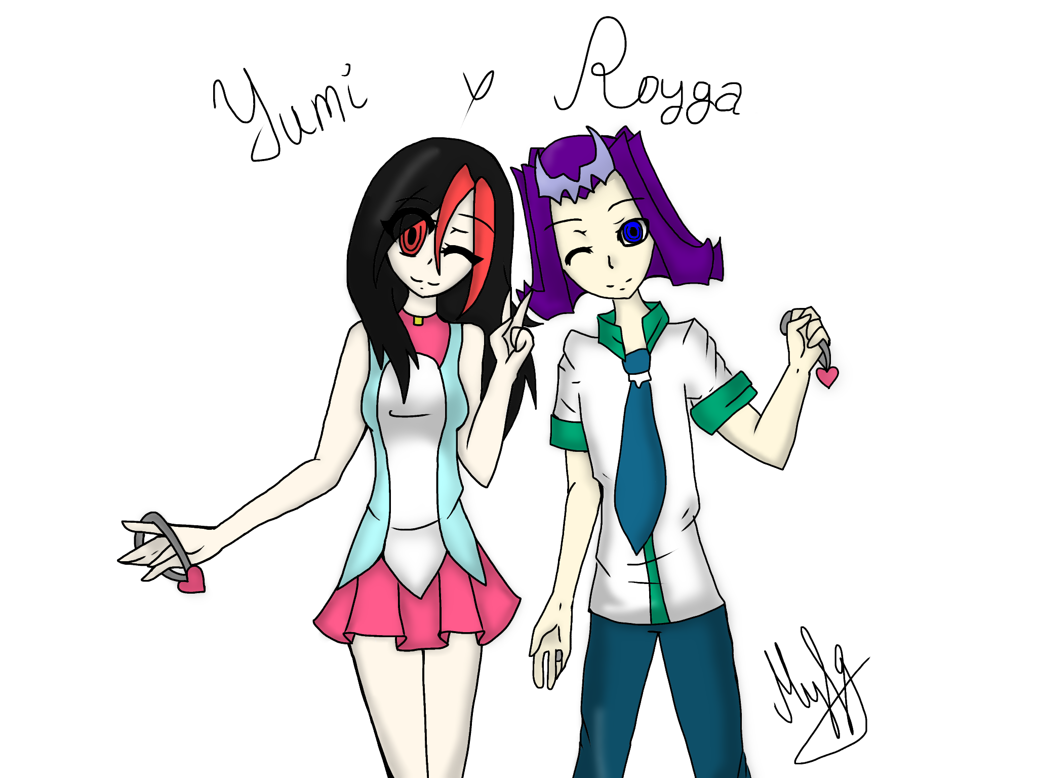 Ryoga x Yumi - ibisPaint